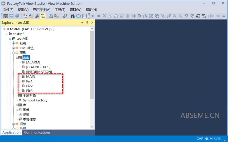 利用标签Tag自动切换AB触摸屏显示画面 - ABSEME.CN