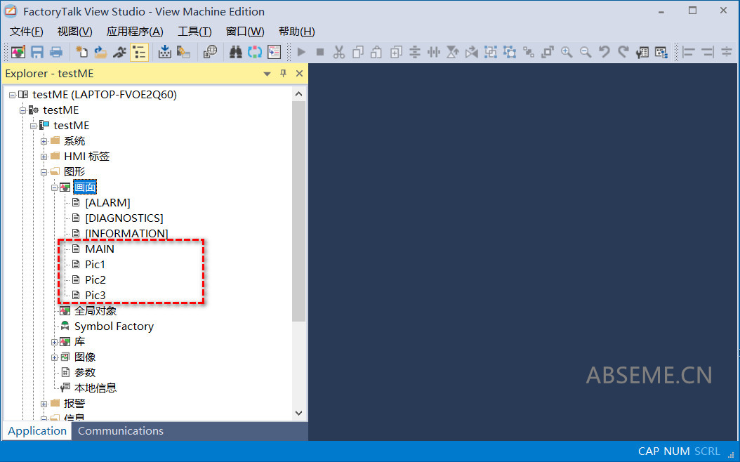 利用标签Tag自动切换AB触摸屏显示画面 - ABSEME.CN