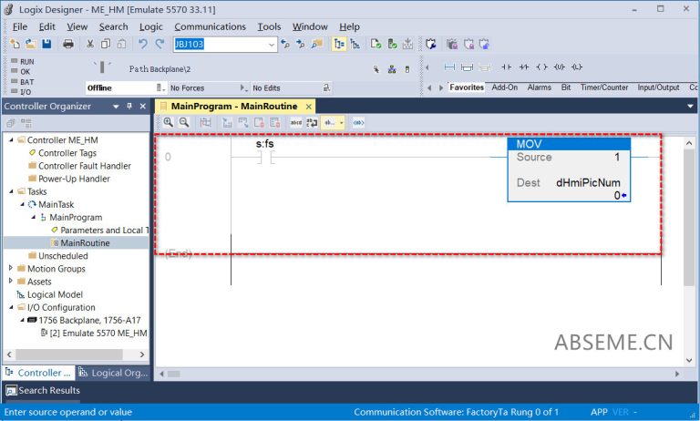 利用标签Tag自动切换AB触摸屏显示画面 - ABSEME.CN
