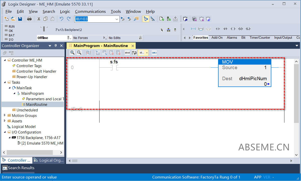 利用标签Tag自动切换AB触摸屏显示画面 - ABSEME.CN